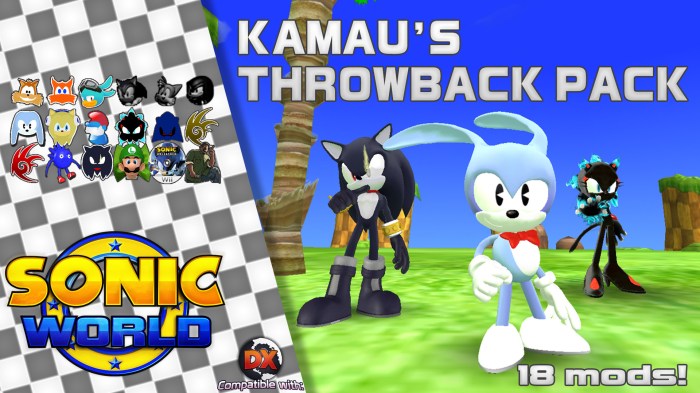 Character Mods | Sonic World